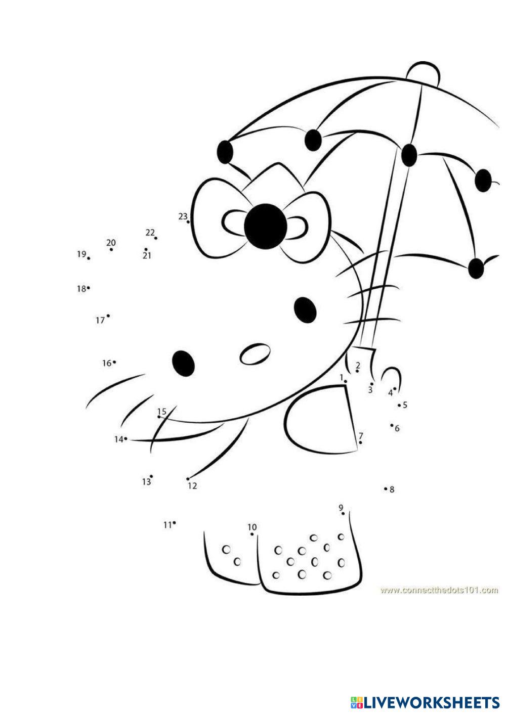 hello kitty math sheets