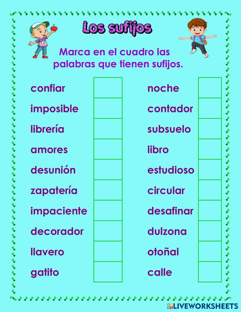 7245284 | Los Sufijos | Awilda Barbosa Diaz