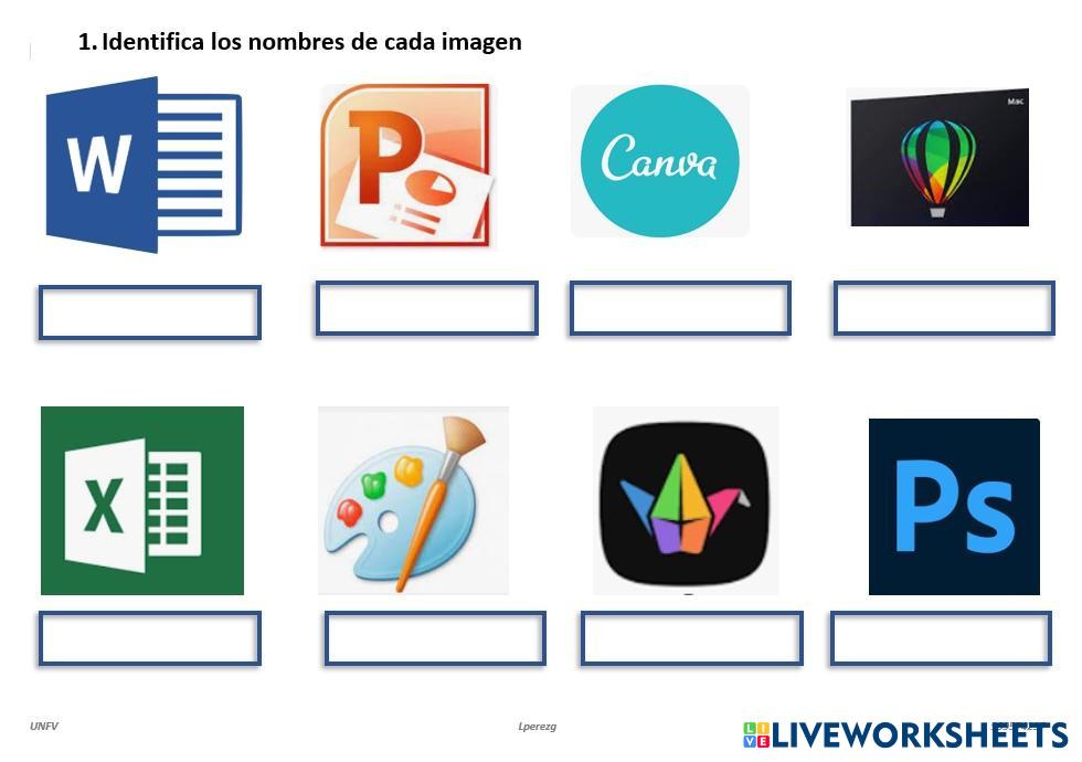 PROGRAMAS | Live Worksheets