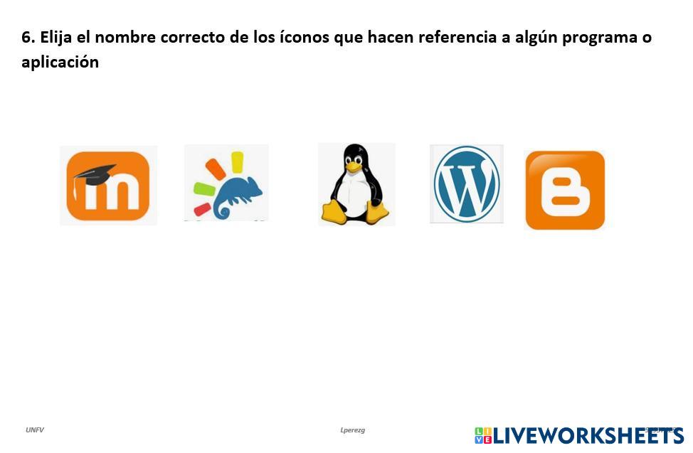 PROGRAMAS | Live Worksheets