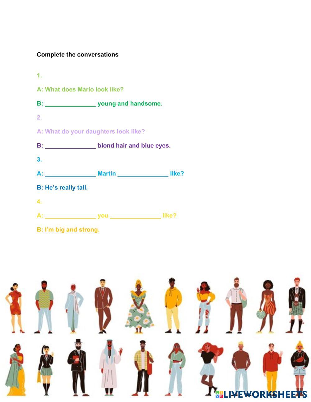 Look Like | Free Interactive Worksheets | 7246296