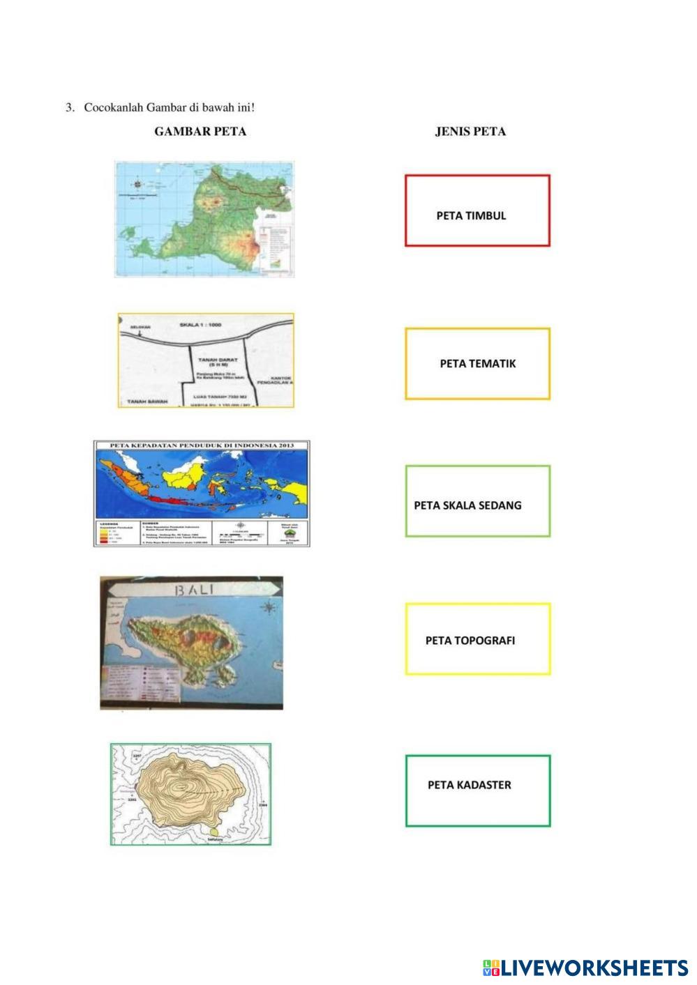 LKPD PETA | Live Worksheets