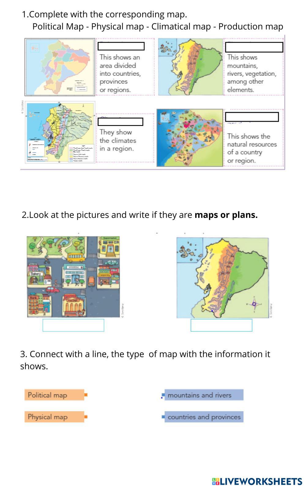 Maps 7247142 | mvillagomeza2 | Live Worksheets