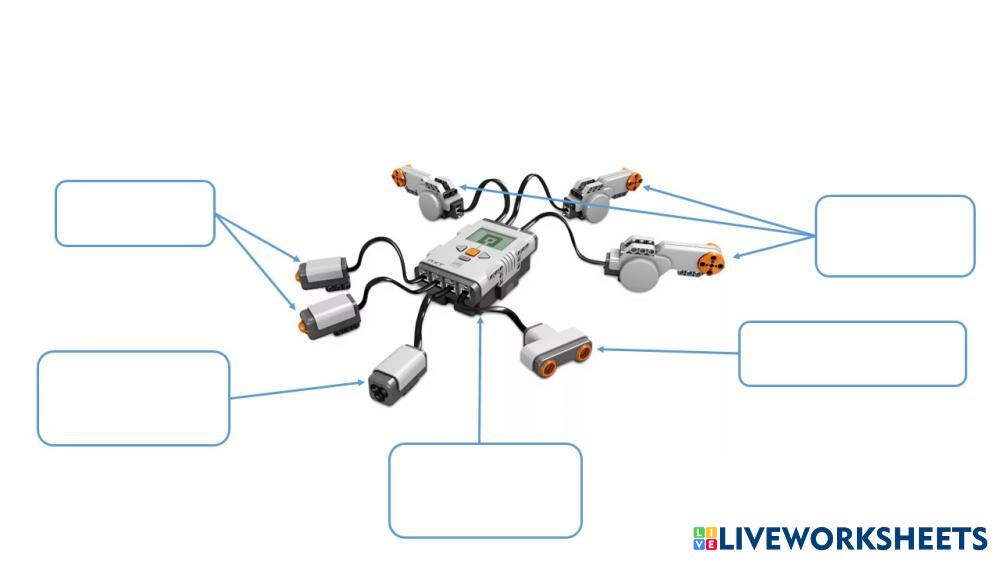 Знакомство с датчиками конструктора LEGO Mindstorms | Live Worksheets