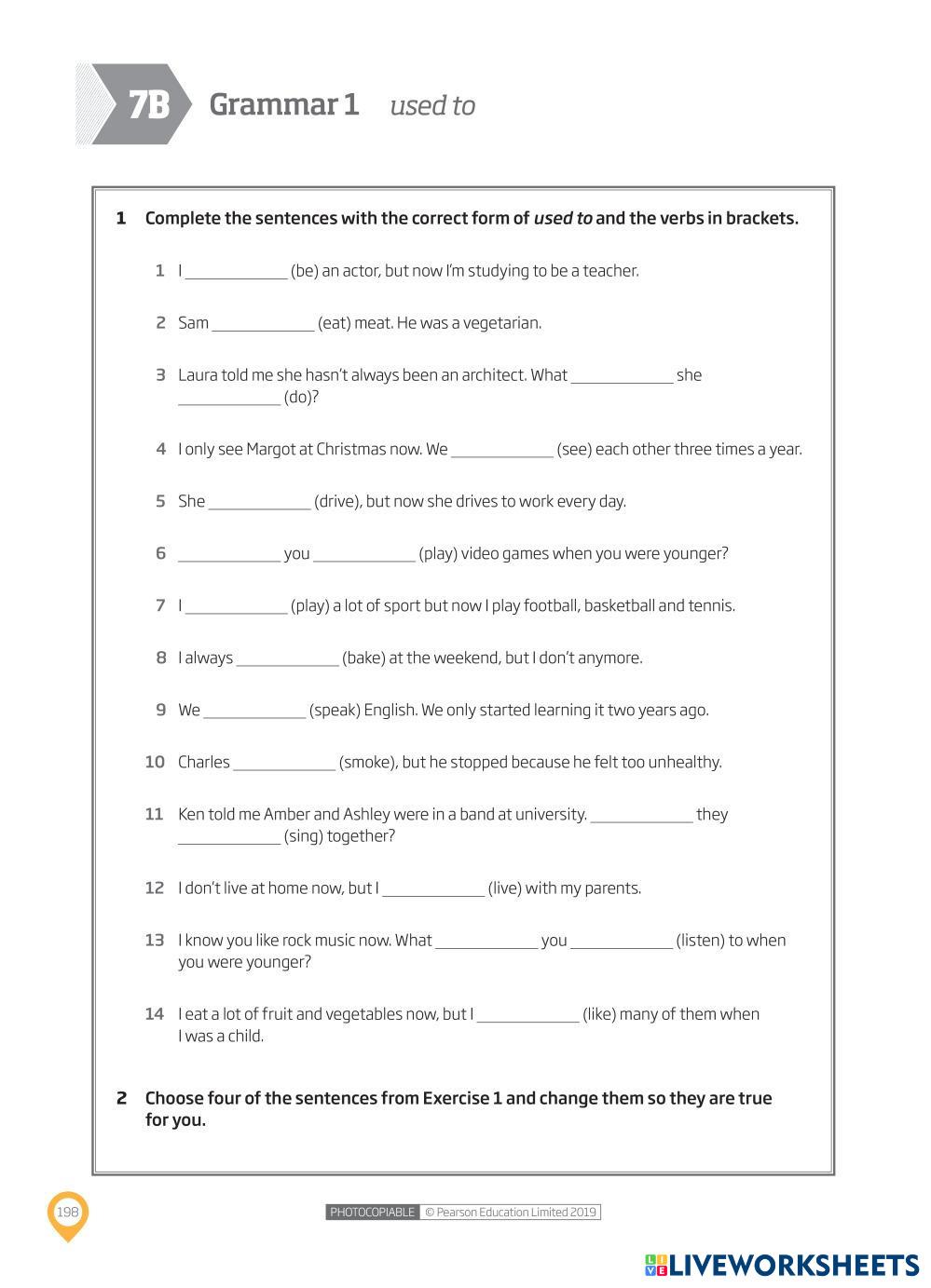 A2+ 7B | Free Interactive Worksheets | 7253053