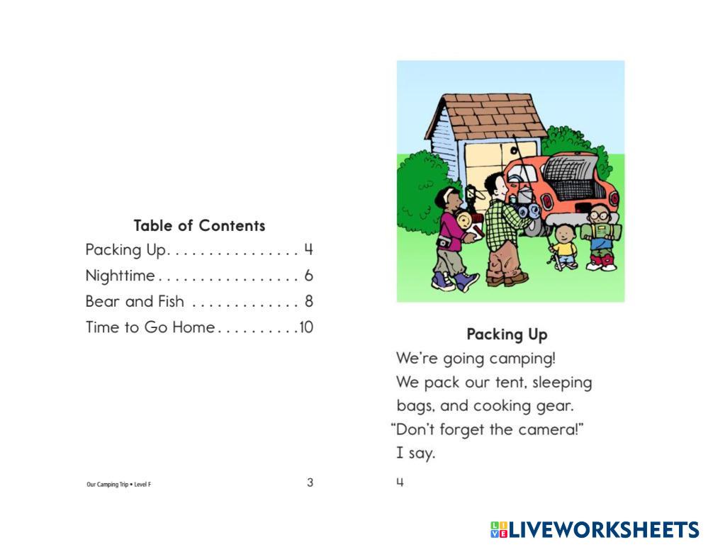 reading 1 g3 | Live Worksheets