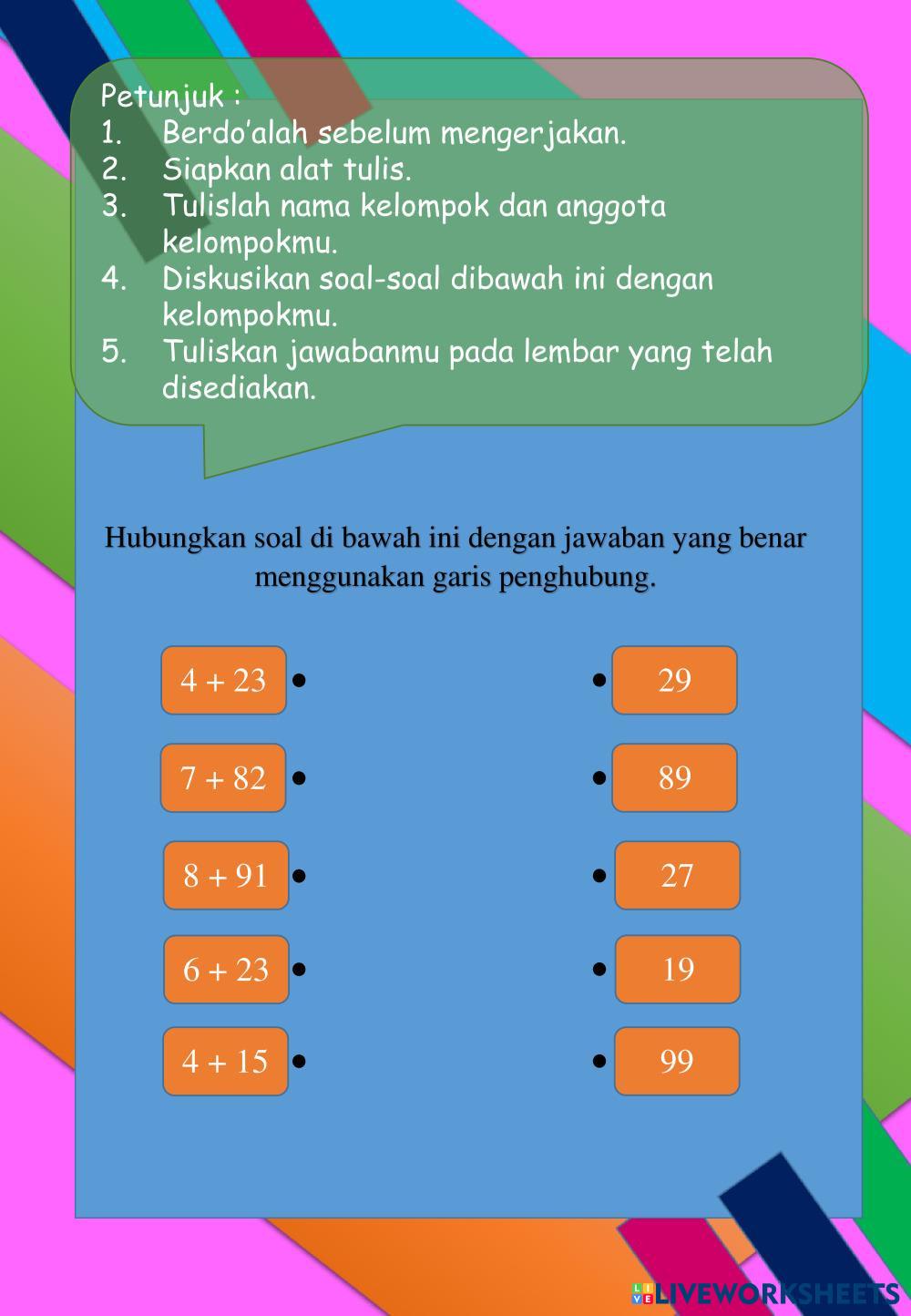 LKPD Matematika… | Free Interactive Worksheets | 7254194