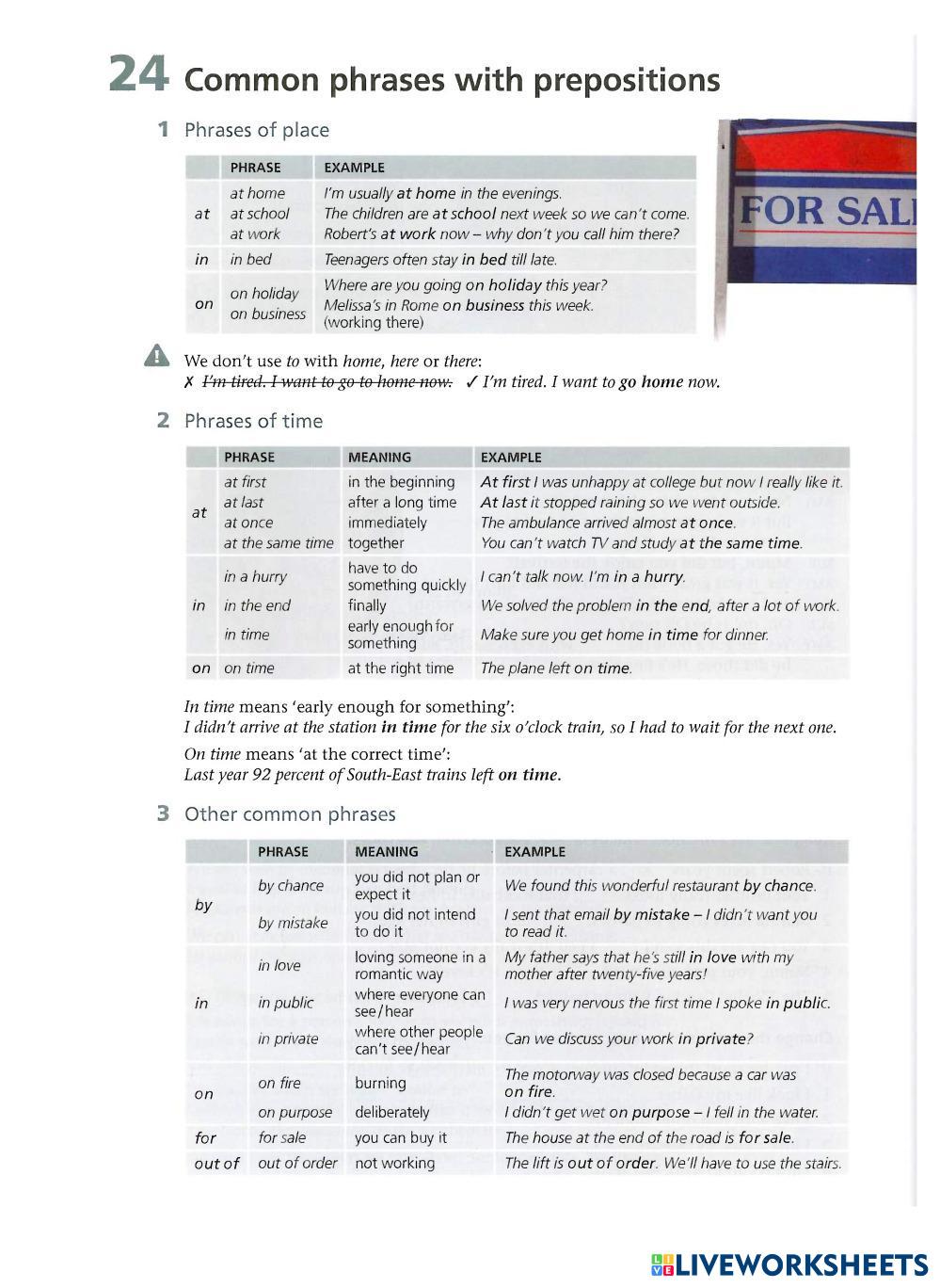 Elementary Grammar Unit 24 | Live Worksheets