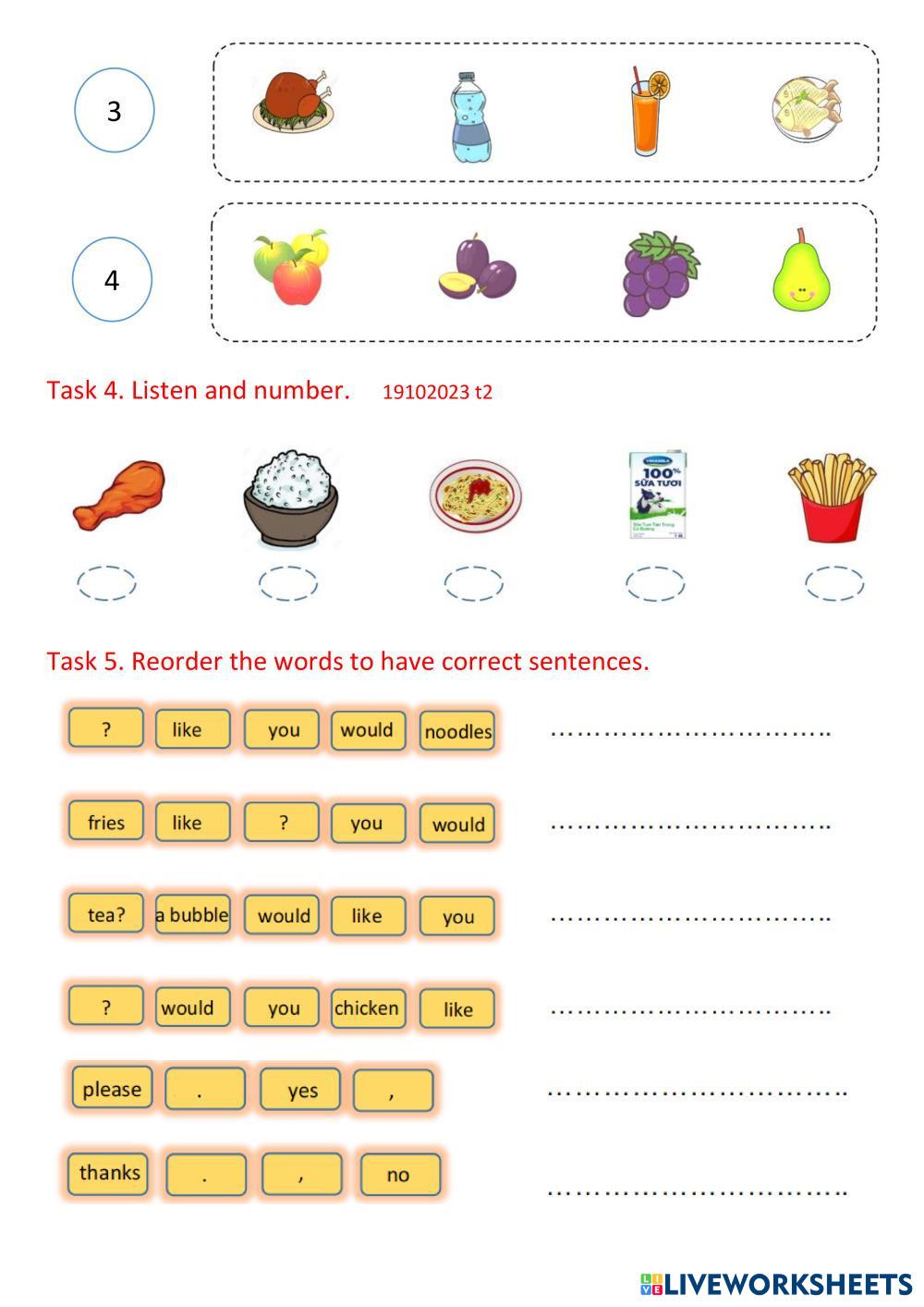 FF4_Unit 3_ Revision | Live Worksheets