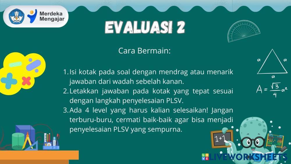 PLSV | Free Interactive Worksheets | 7256537