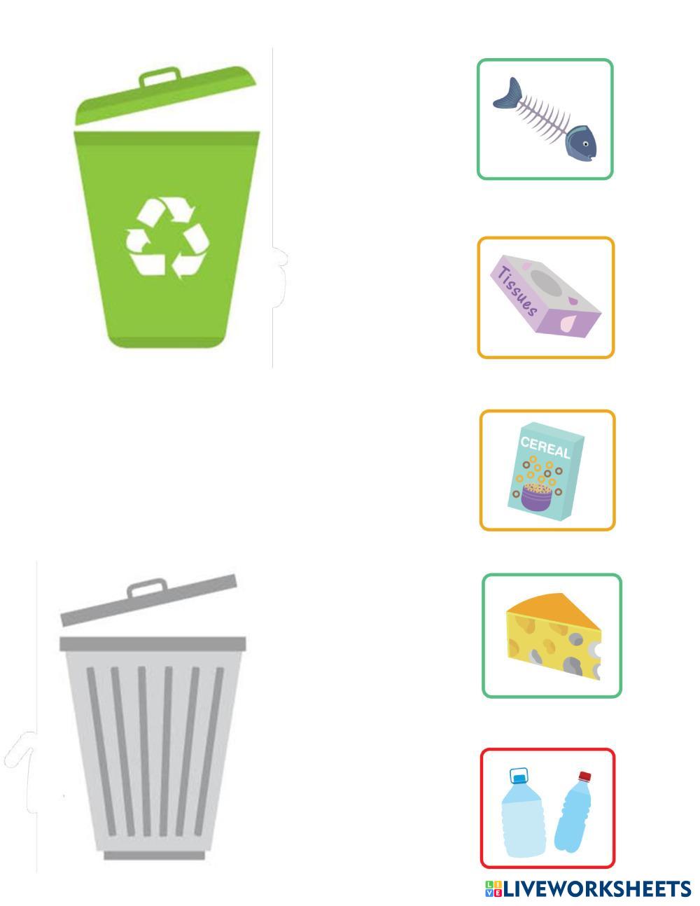 Recycle 7261795 | malak | Live Worksheets