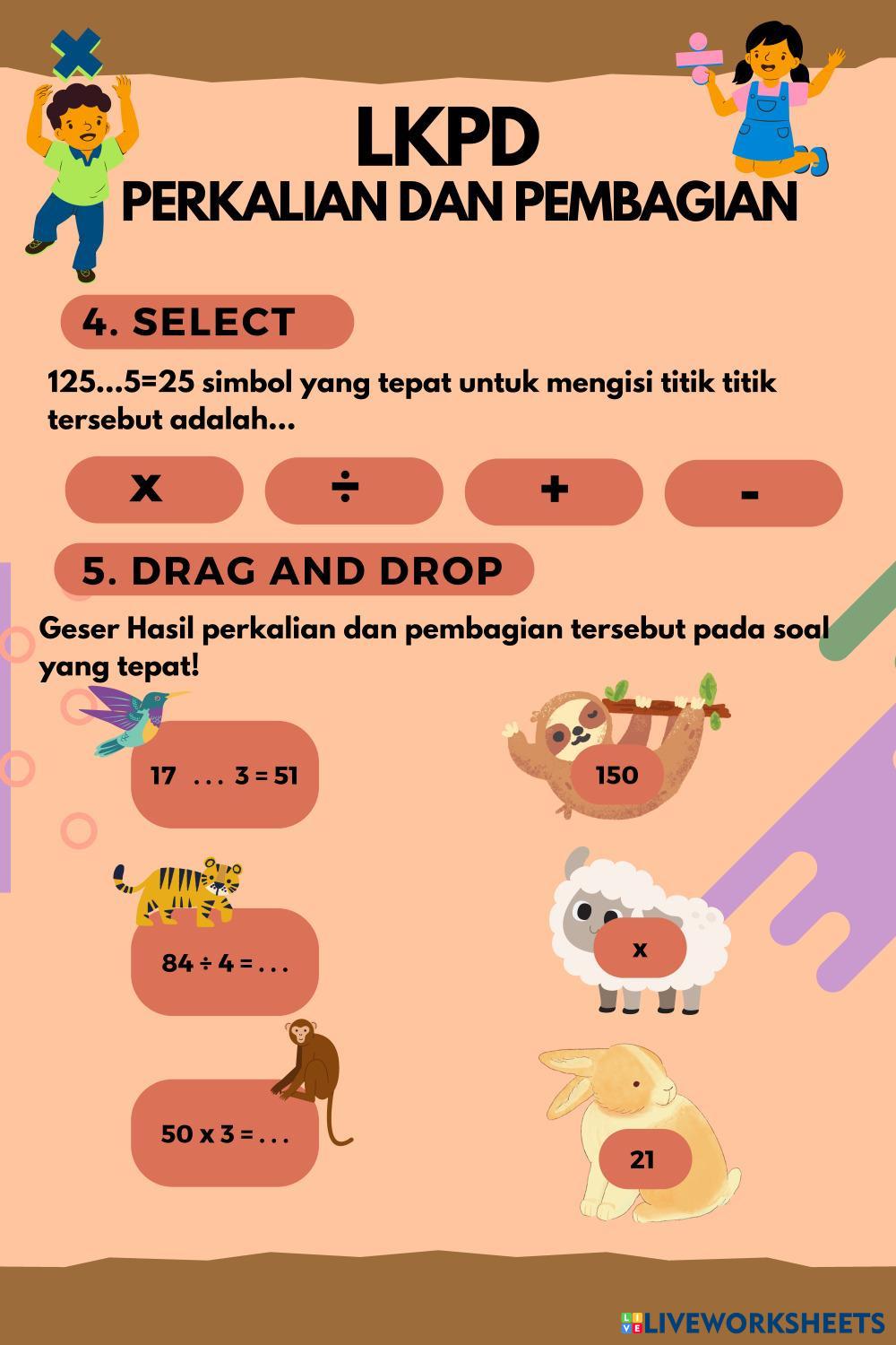 Perkalian dan Pembagian | Anita Rahayu Nur Fitriani