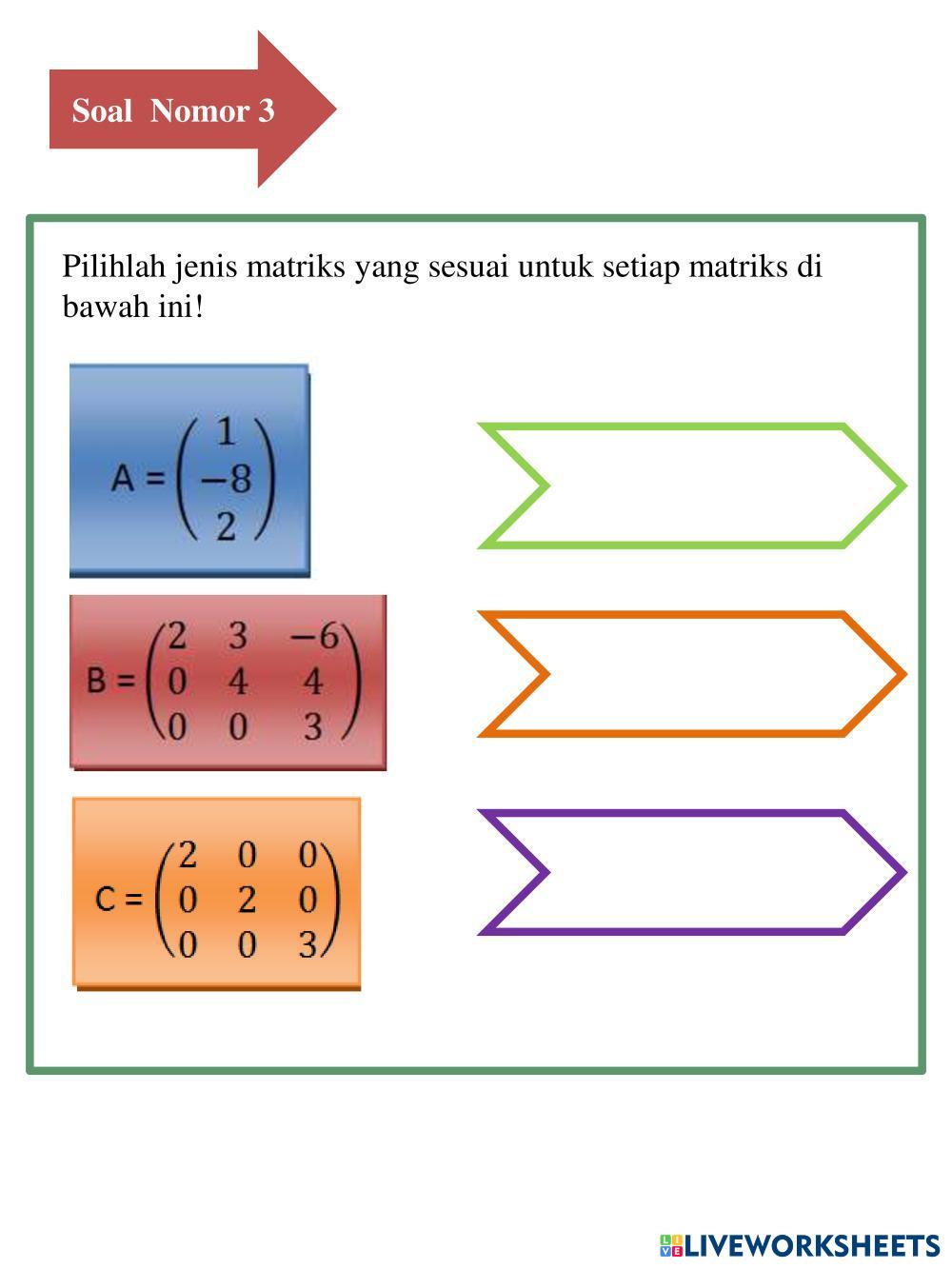 Latihan Soal | Live Worksheets