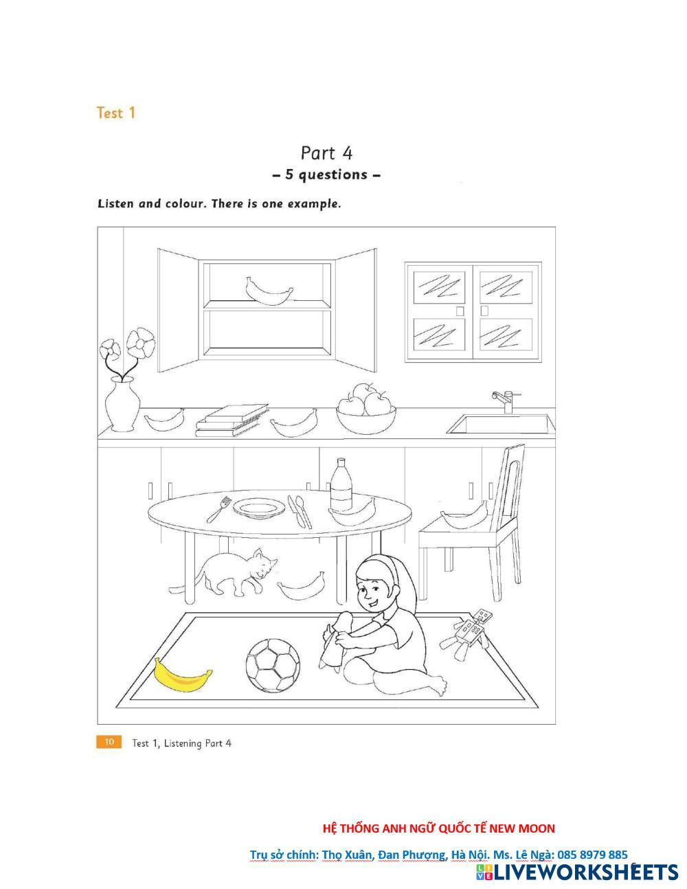 Starters Pract… | Free Interactive Worksheets | 7265549