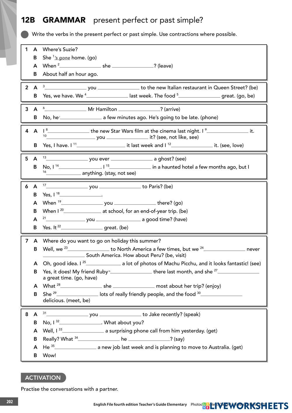 Elem_Unit 12B_G… | Free Interactive Worksheets | 7267911