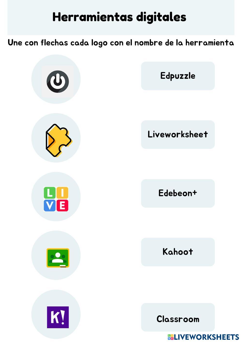 Herramientas di… | Free Interactive Worksheets | 7270321