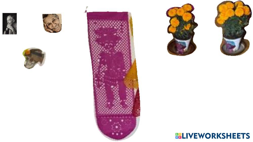 Ofrenda de Día de Muertos | Live Worksheets