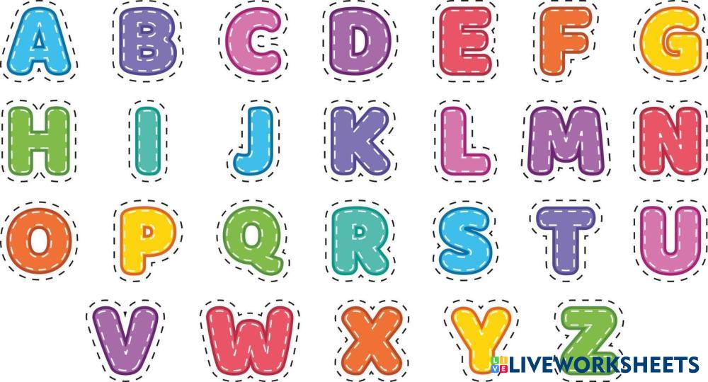 THE ALPHABET | Live Worksheets