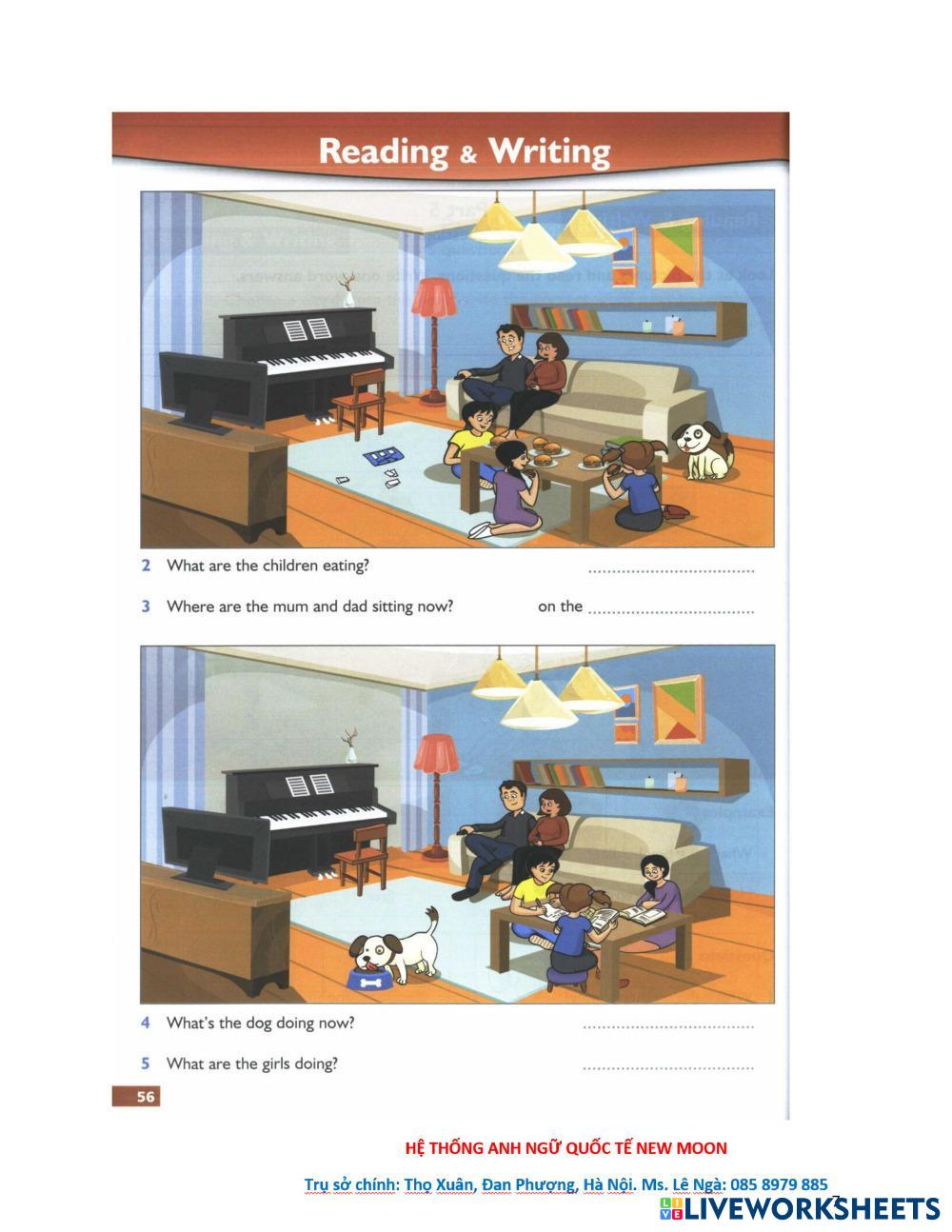 7271961 | Succeed in starters Test 3 Reading and Wirting