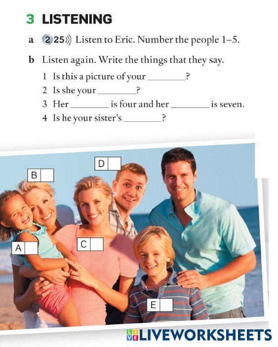 Listening | Live Worksheets