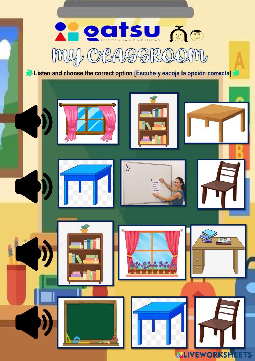 Classroom Objects 1 7283947 | Evelyn Yessenia Navas