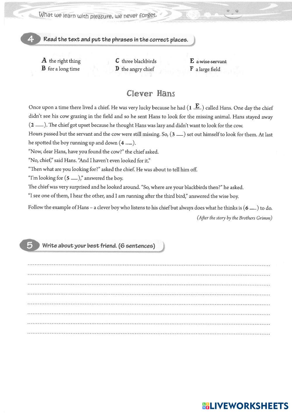 7286702 | ILE 4 unit 2 test | iirisn | LiveWorksheets