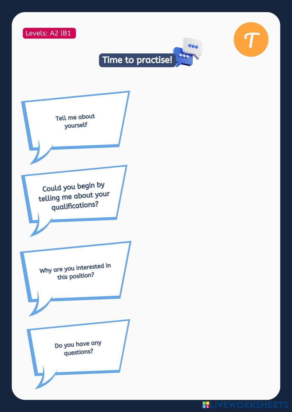 Time to practis… | Free Interactive Worksheets | 7289107