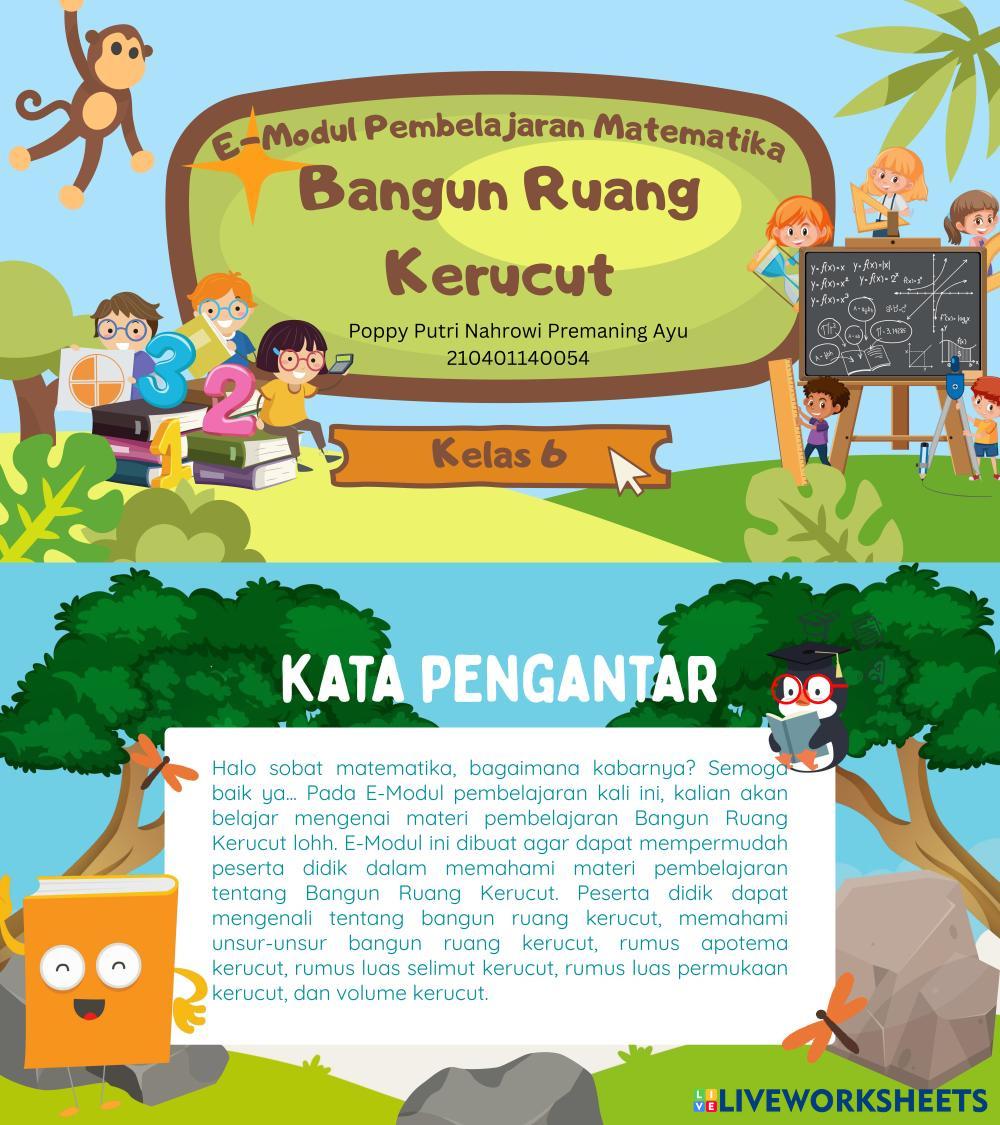 Bangun Ruang Kerucut 7292126 | Poppy Putri | Live