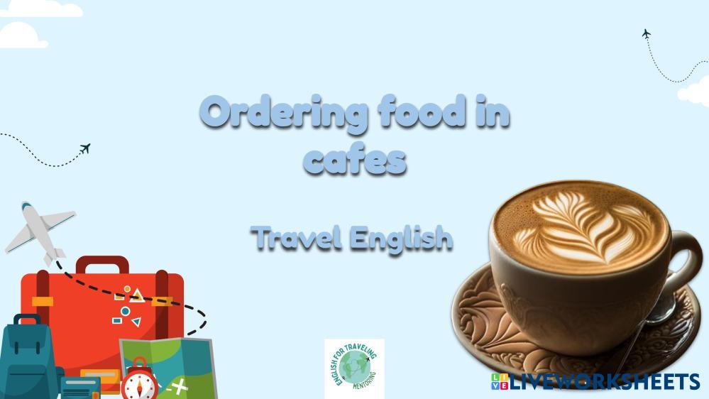 7297546 | Ordering food in a café - Vocabulary | Michele