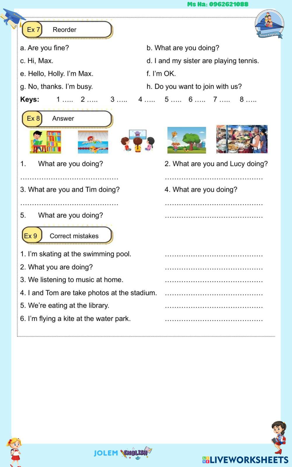 SS4 U4 L3 Activities 7298975 | Hoàng Thị Hà | Live