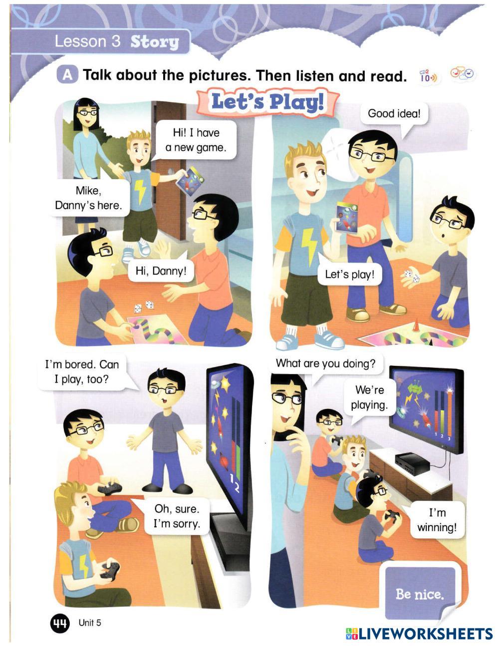 Things to do | Live Worksheets