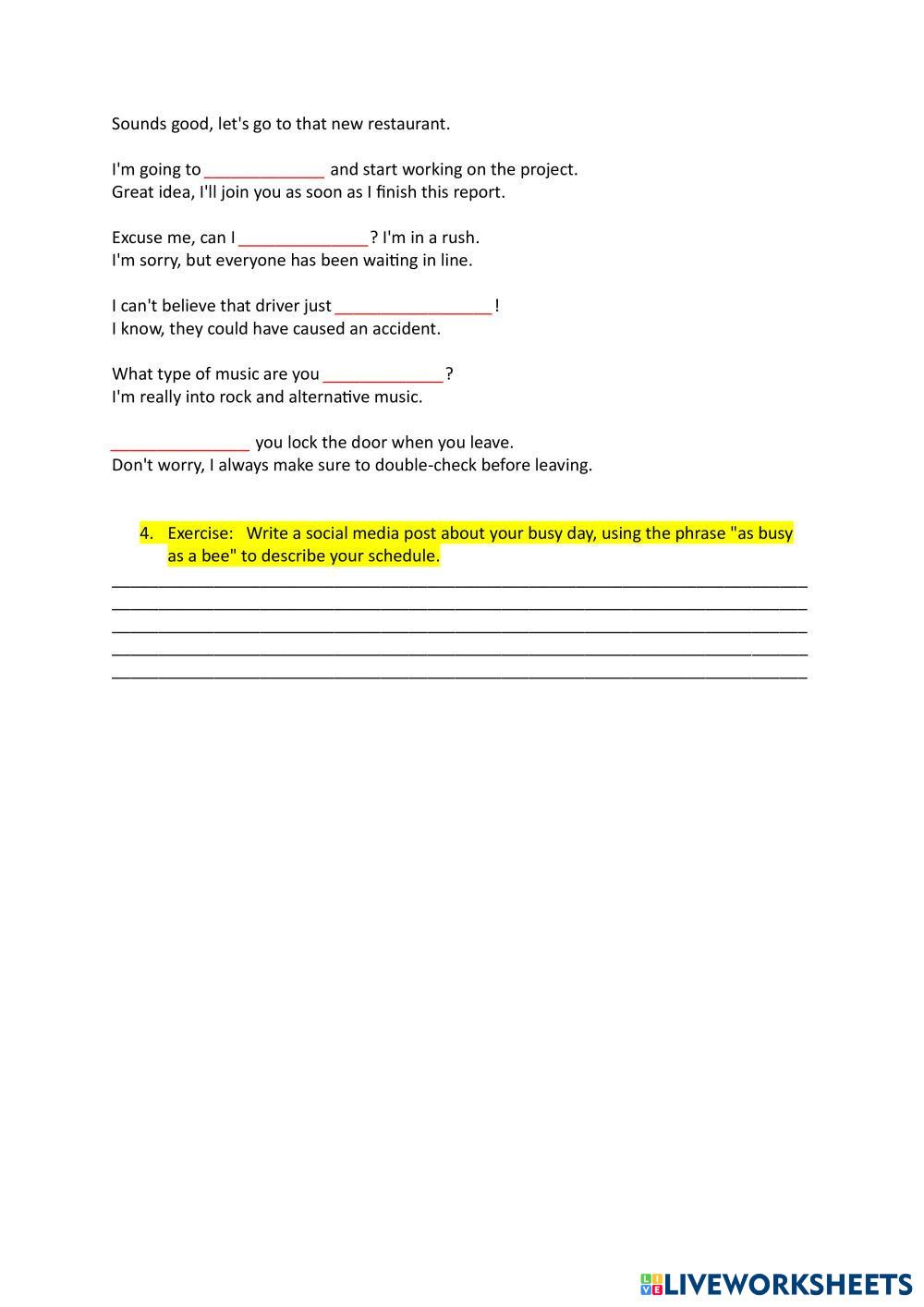 Learn the words | Live Worksheets