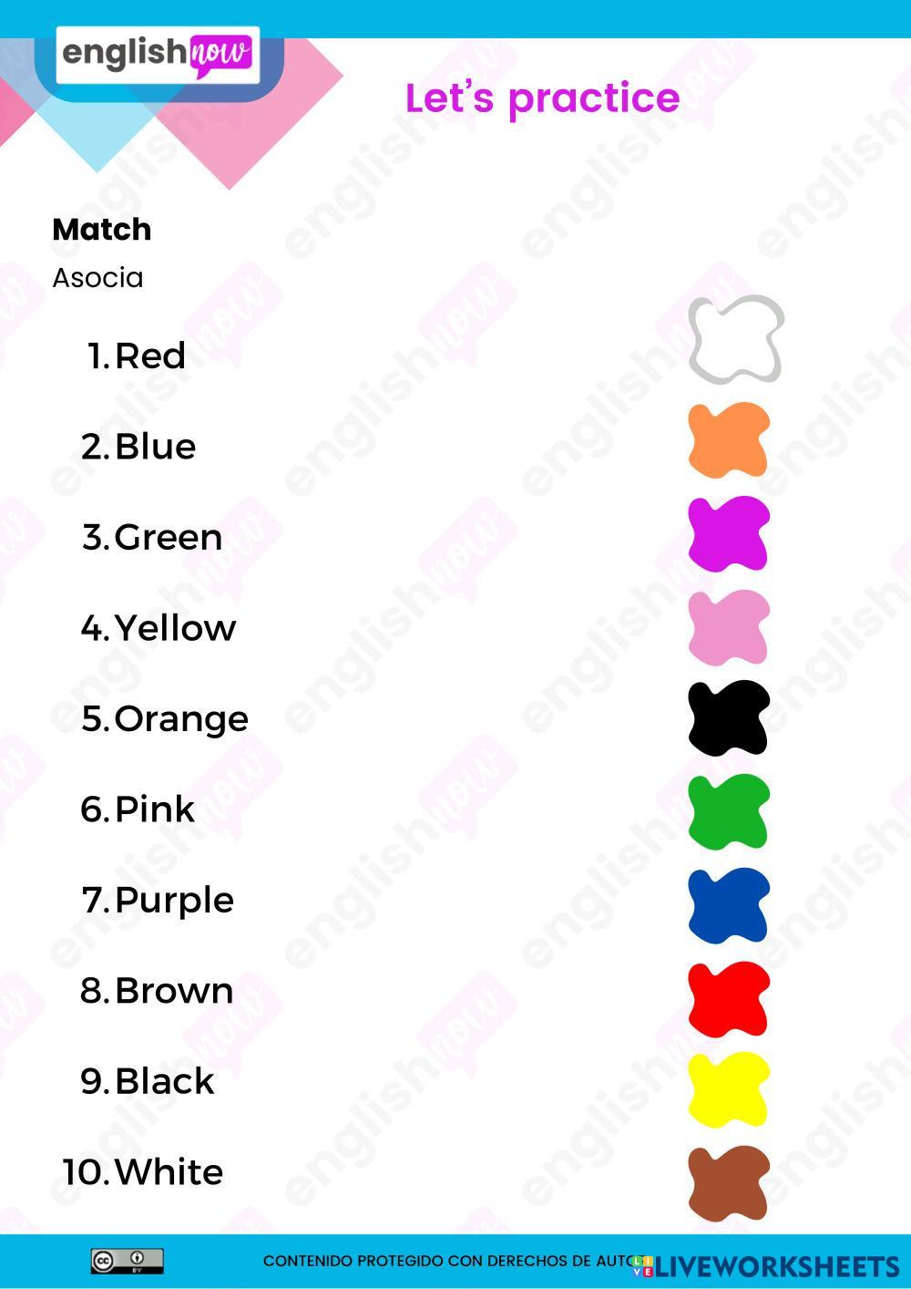 Colors | Live Worksheets