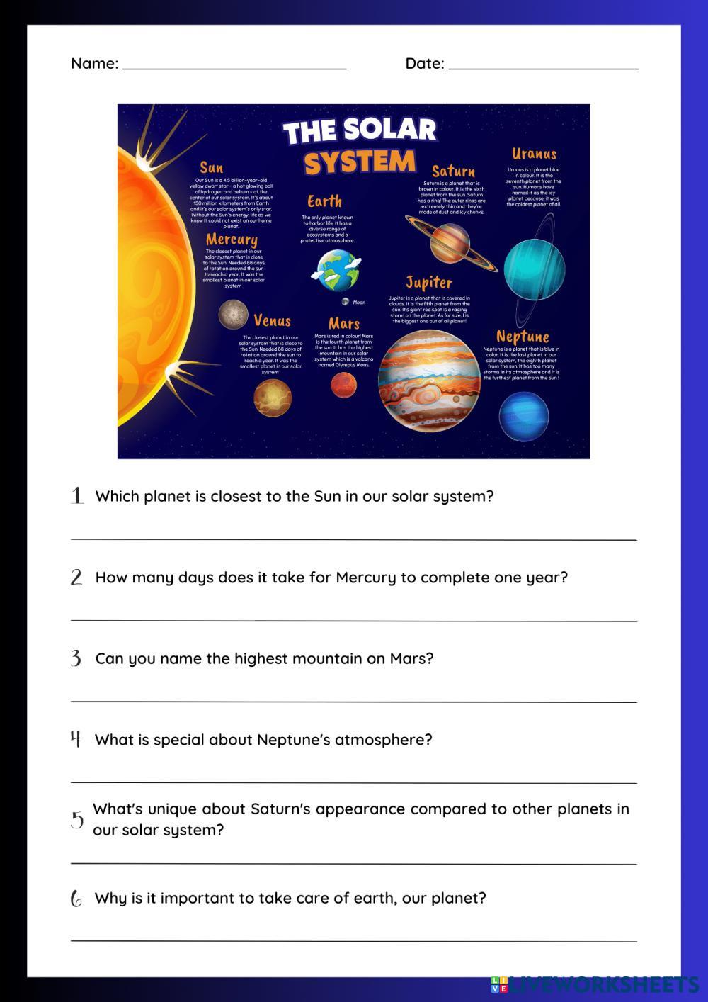 The World Aroun… | Free Interactive Worksheets | 7300525