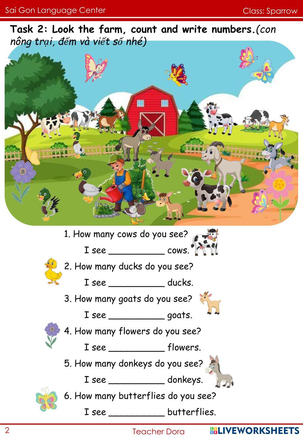 Sparrow 14/11 | Free Interactive Worksheets | 7310220