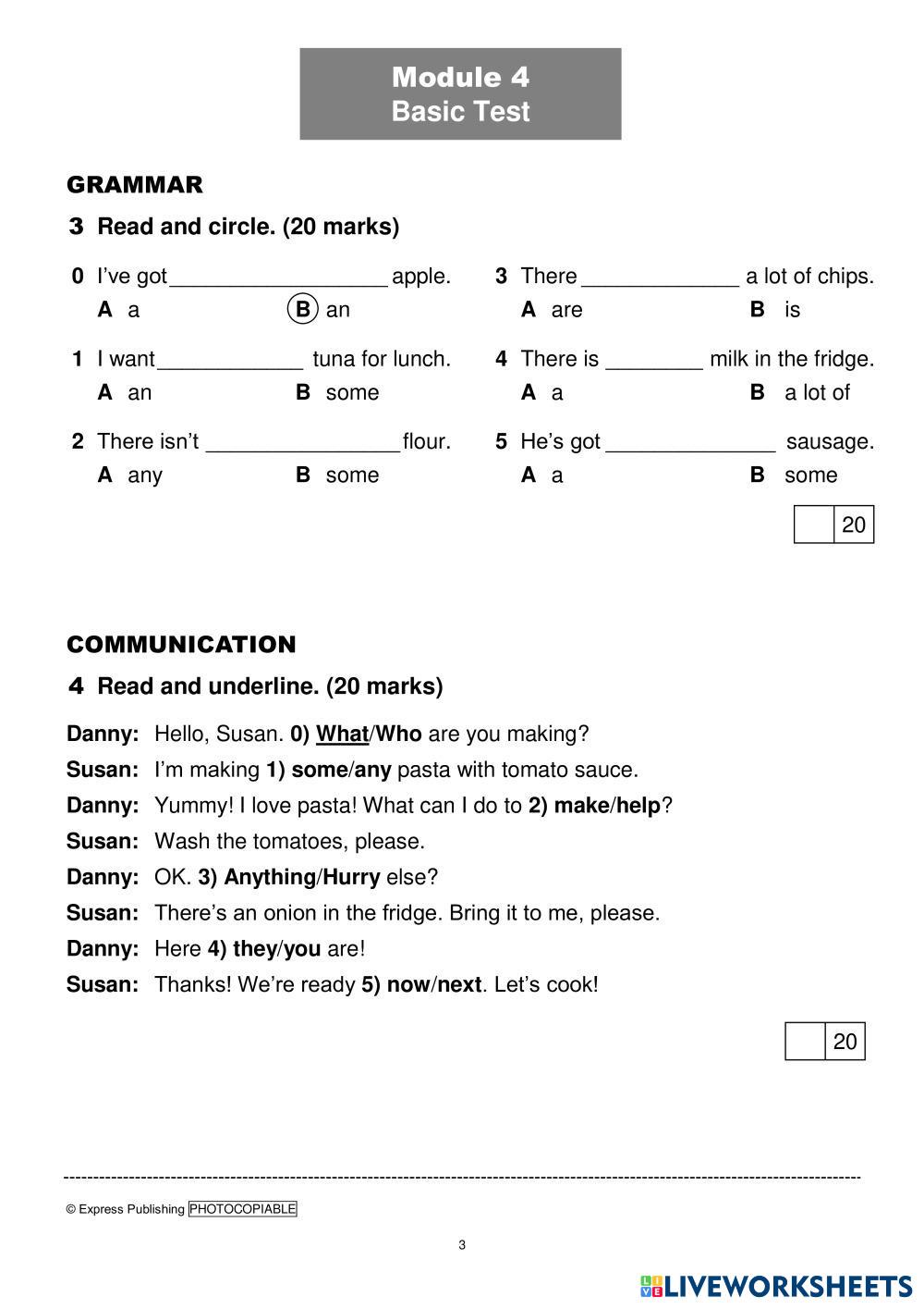 I Wonder 3 Modu… | Free Interactive Worksheets | 7310802