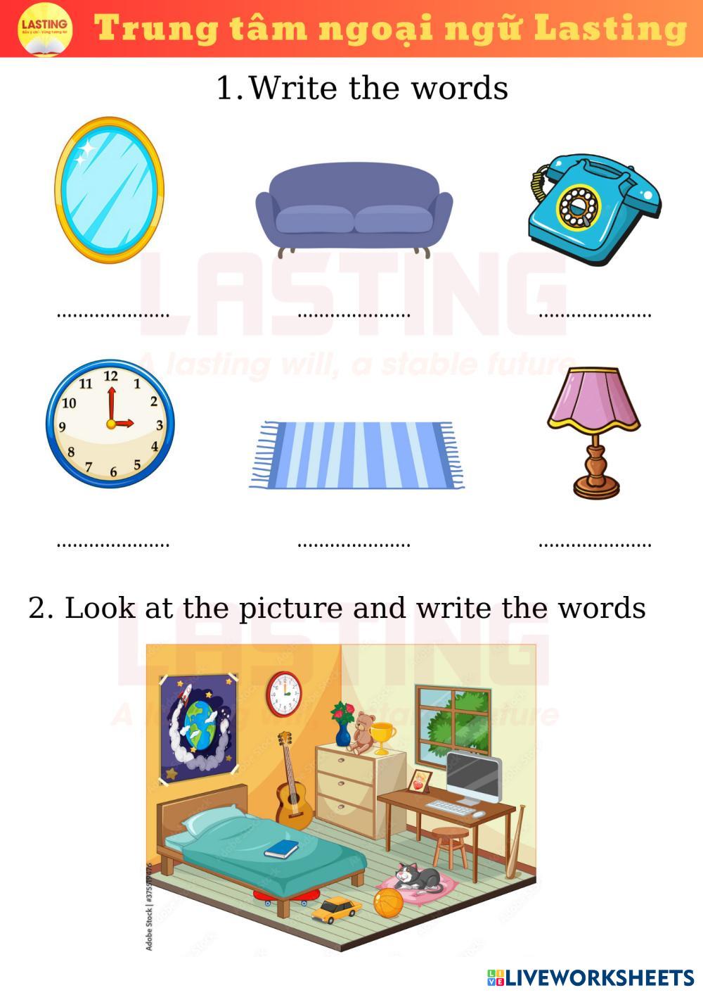 Kid's box 2 Unit 4 | LiveWorksheets | 7312106
