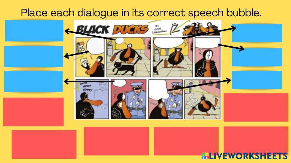 Speech Bubbles! | Free Interactive Worksheets | 7312228
