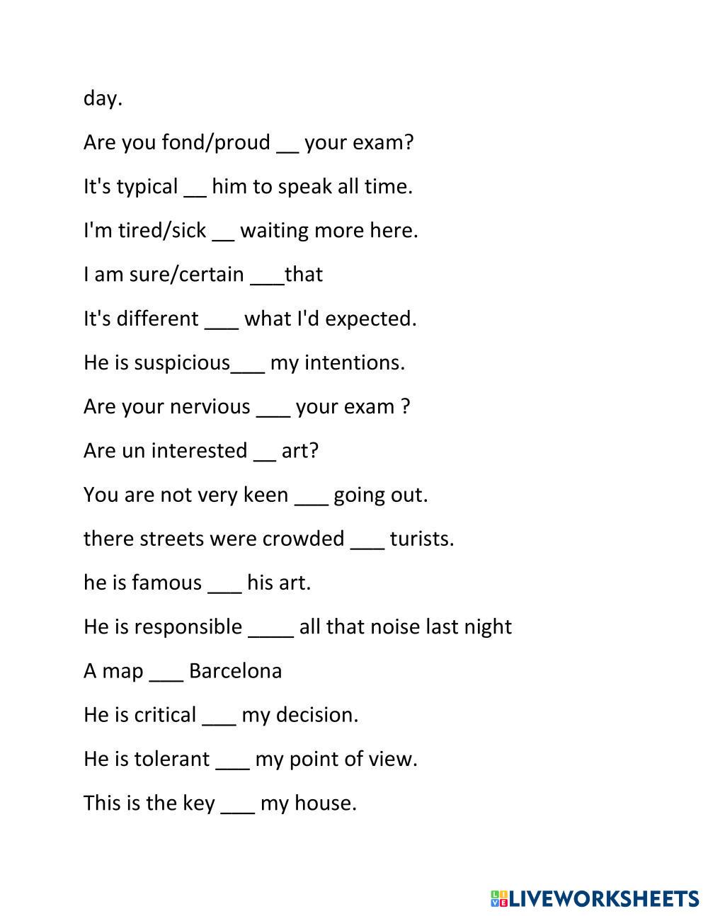 7313236 | Adjectives and nouns + prepositions.