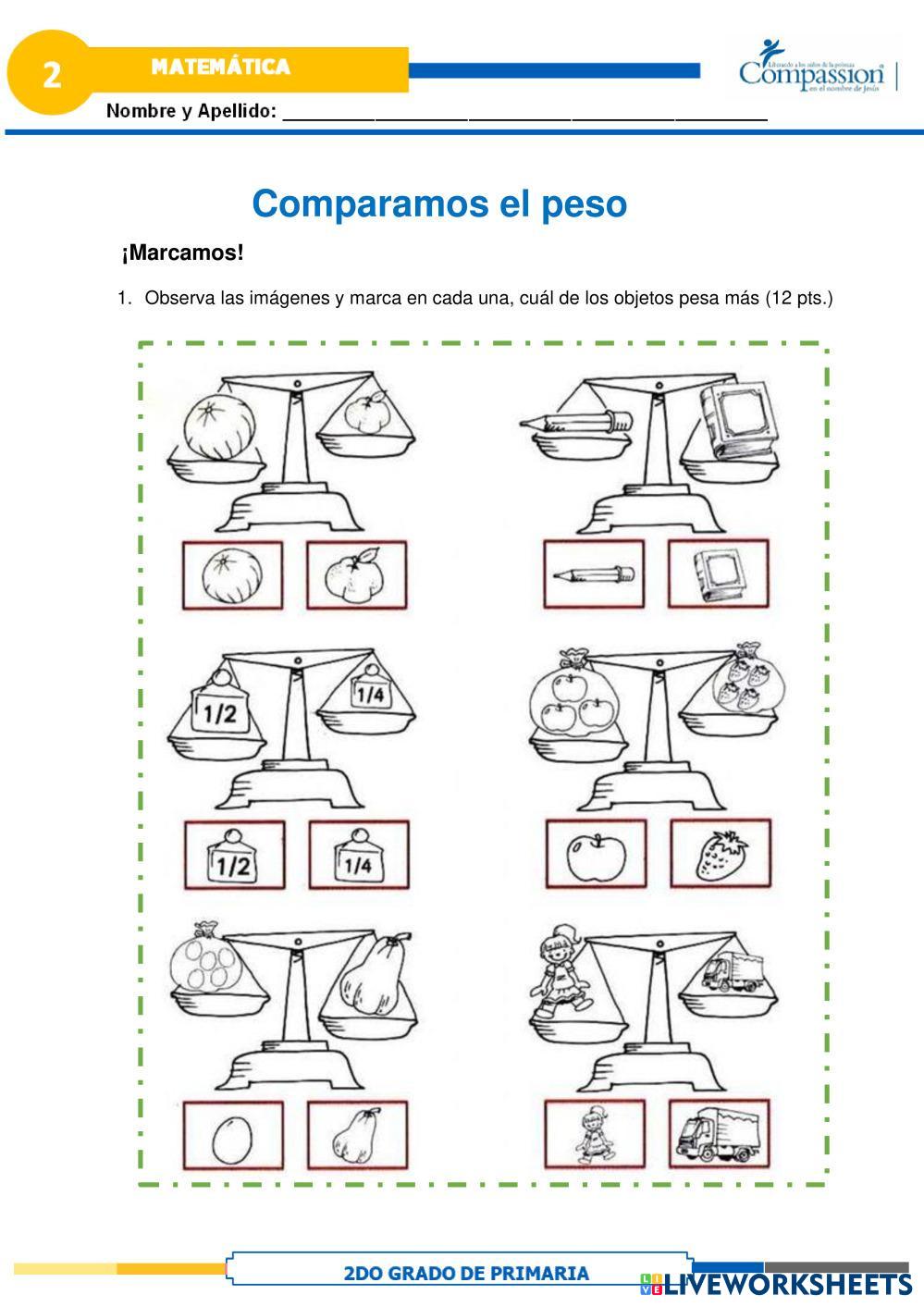 7316651 | Comparamos el peso | Compassion international