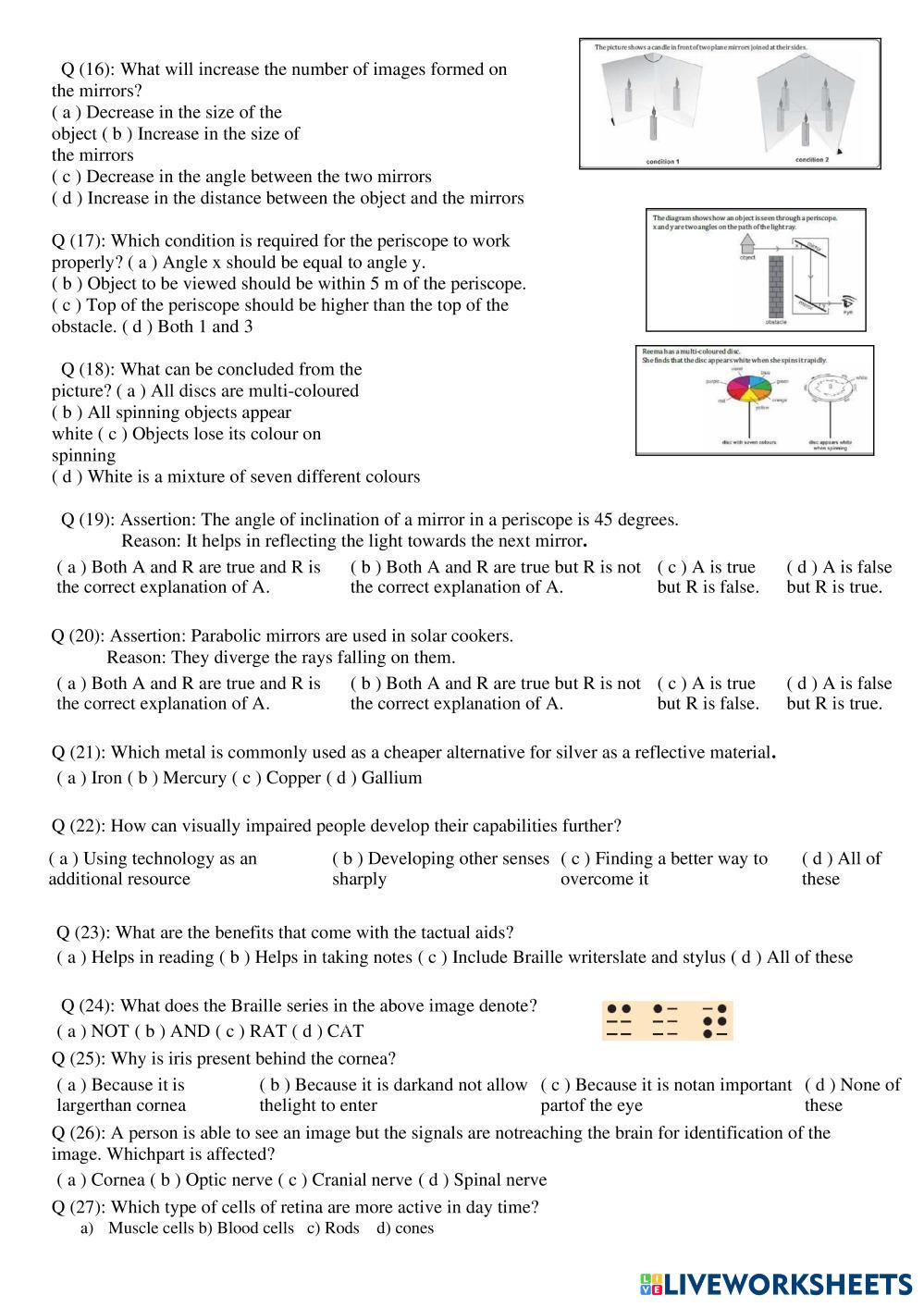 7317255 | Ch 16 light class 8 | karkavi | LiveWorksheets