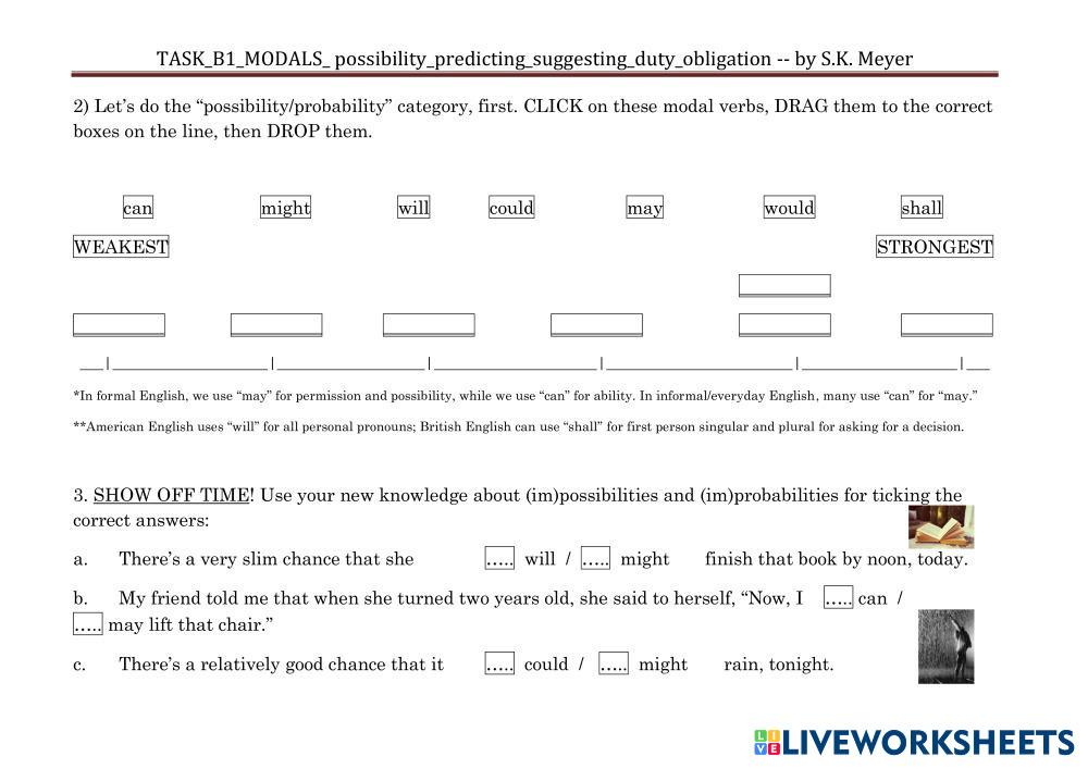 SMT-MODALS-B1-p… | Free Interactive Worksheets | 7314259