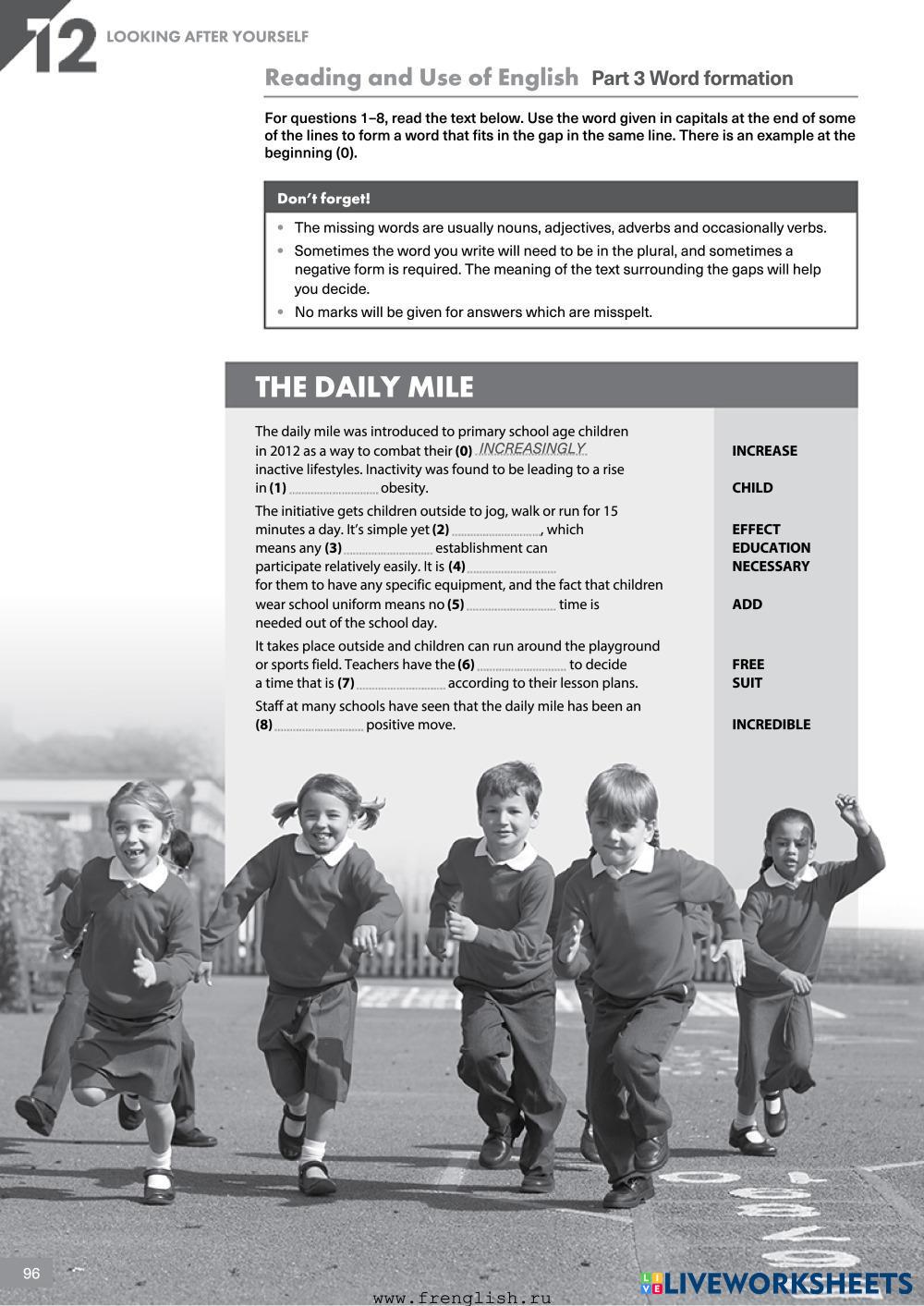 Fce practice | Free Interactive Worksheets | 7328718