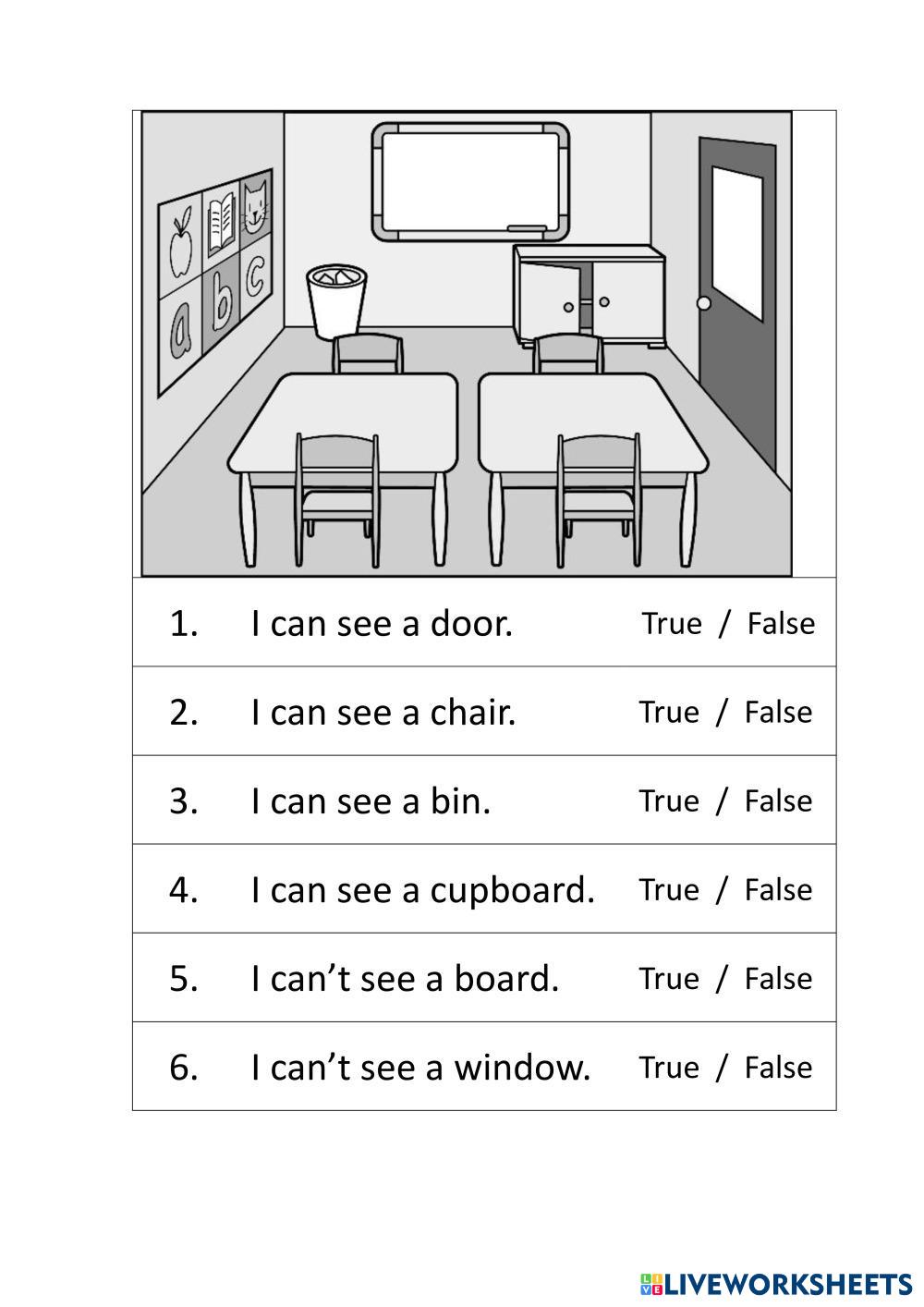 I can see | Free Interactive Worksheets | 7332033