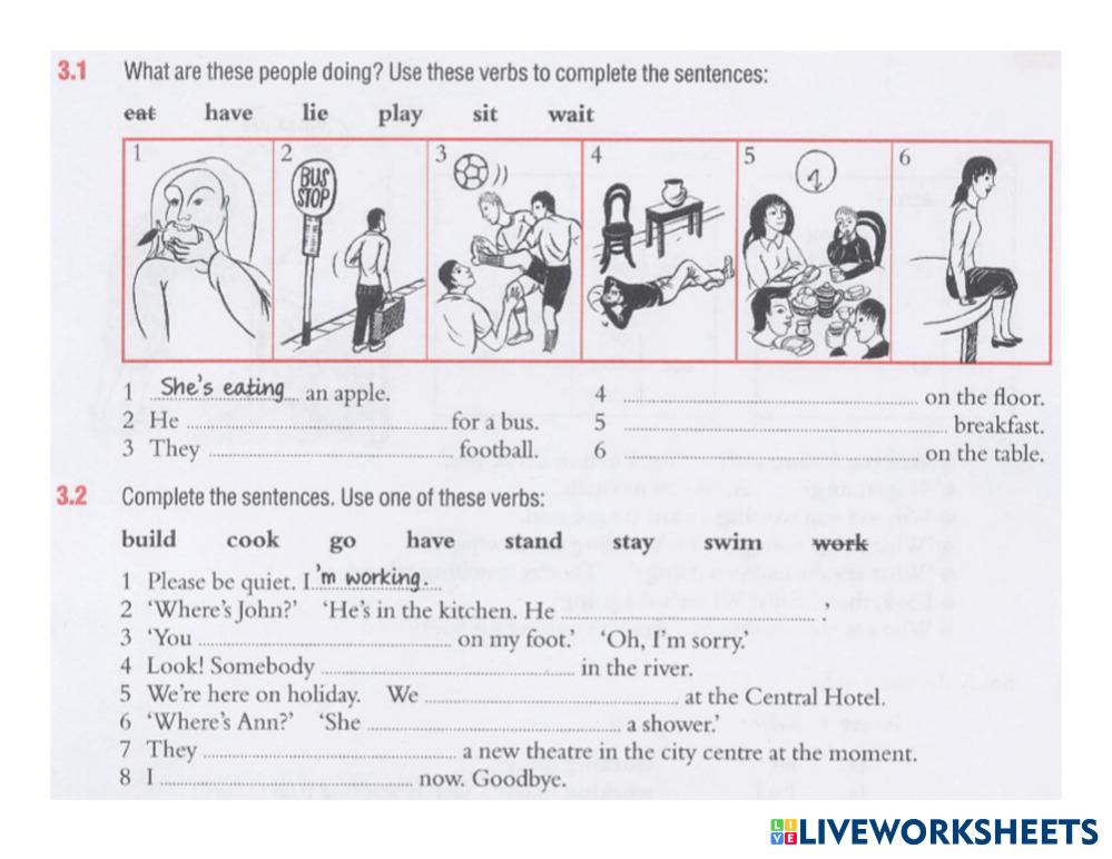 7336321 | Unit 3_present continuous (1) | Lê Tùng Thuận