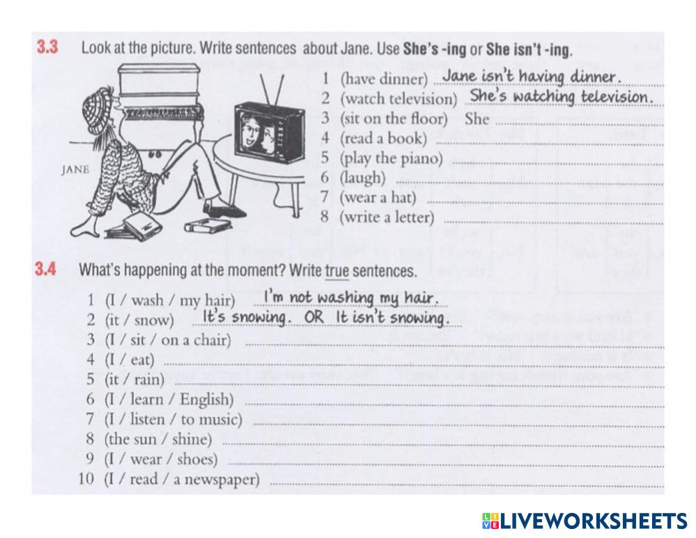 7336321 | Unit 3_present continuous (1) | Lê Tùng Thuận