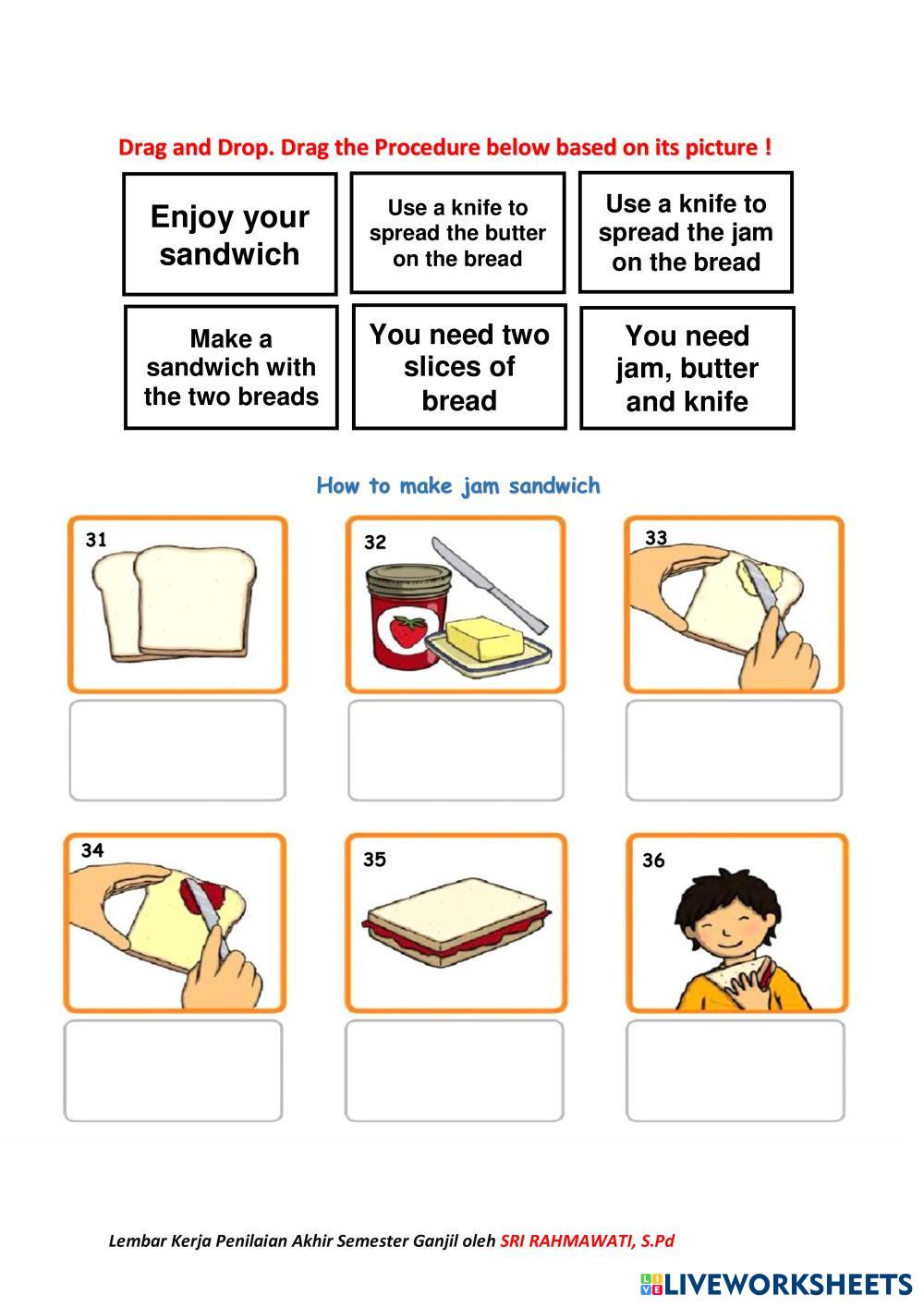 PROCEDURE TEXT … | Free Interactive Worksheets | 7341119