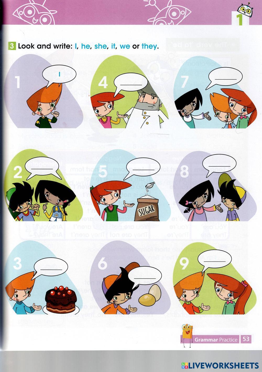 I wonder 2 page 53 | Live Worksheets