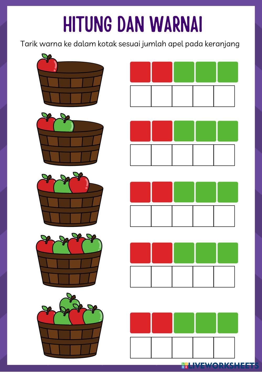 Numerasi Awal | Free Interactive Worksheets | 7345601