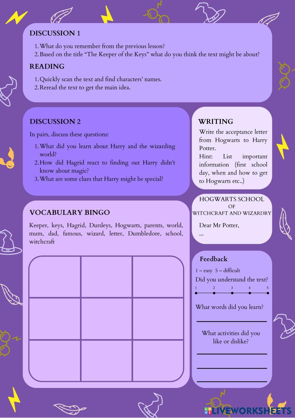 7349475 | Harry Potter Reading worksheet2 | jirova_ema